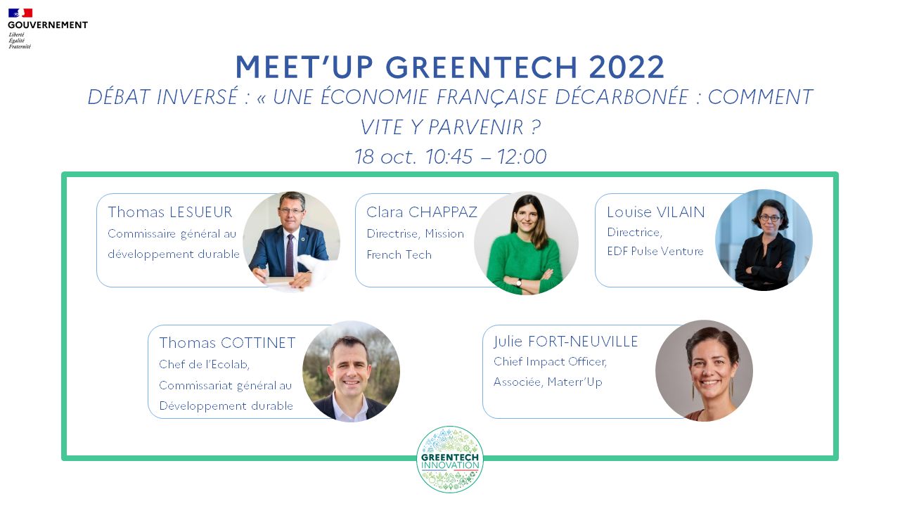 Materrup sera présent à l'événement Greentech innovation 2022 | Materrup