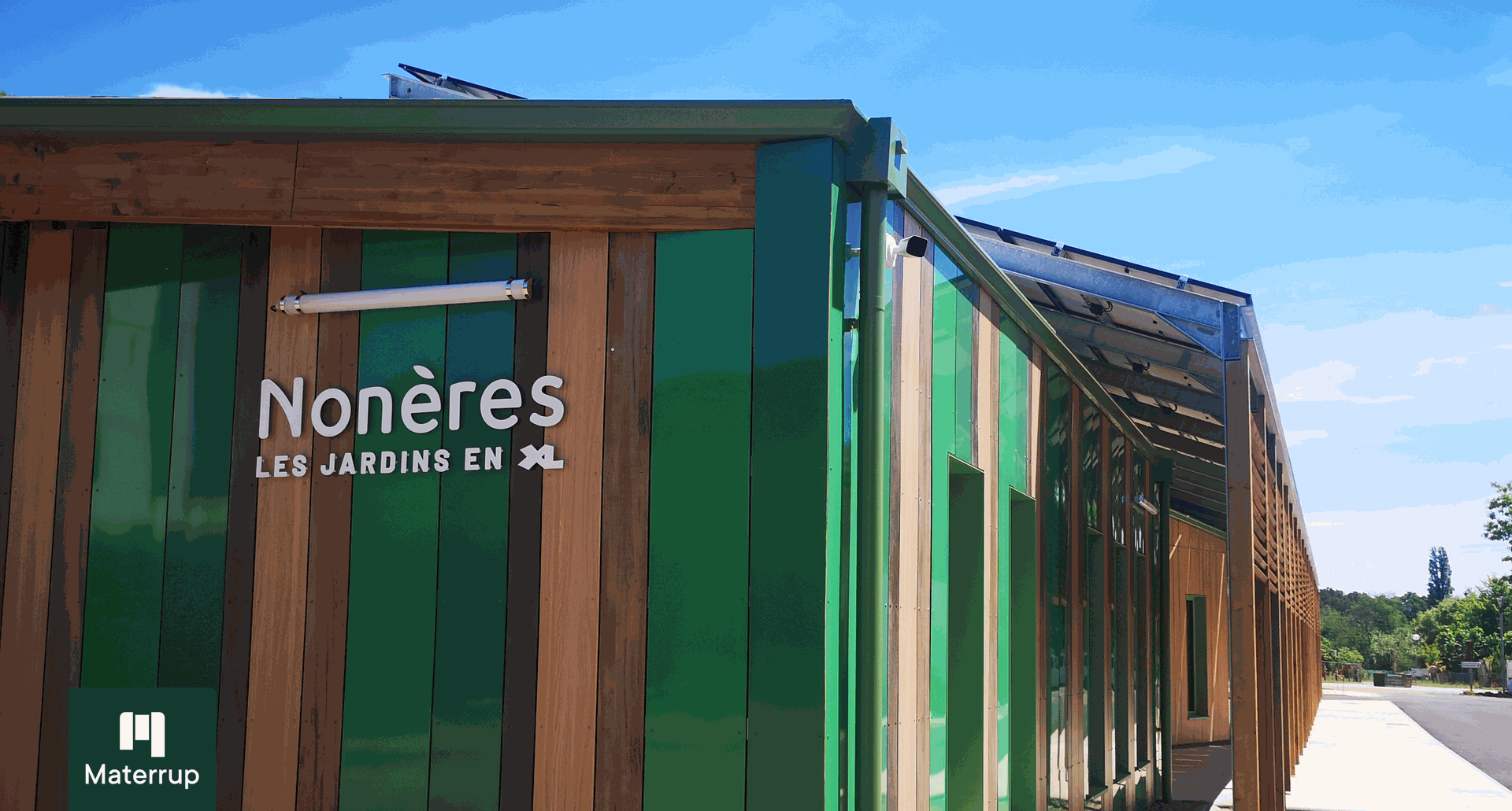 External improvements of the inclusive company and ESAT "Les jardins de ...