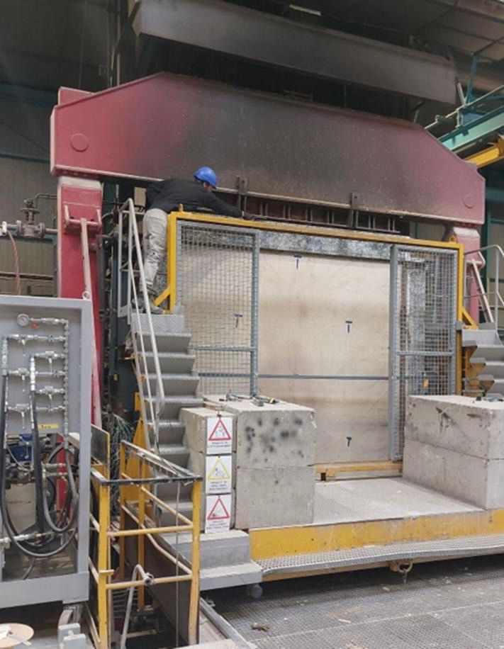 [Fire Resistance Tests for MATERRUP Structures] 🏆 Success for the fire ...